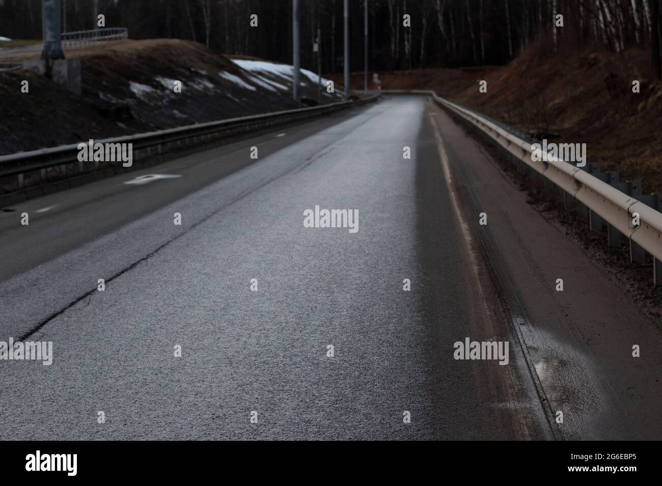 Motor track view empty hi-res stock photography and images - Alamy