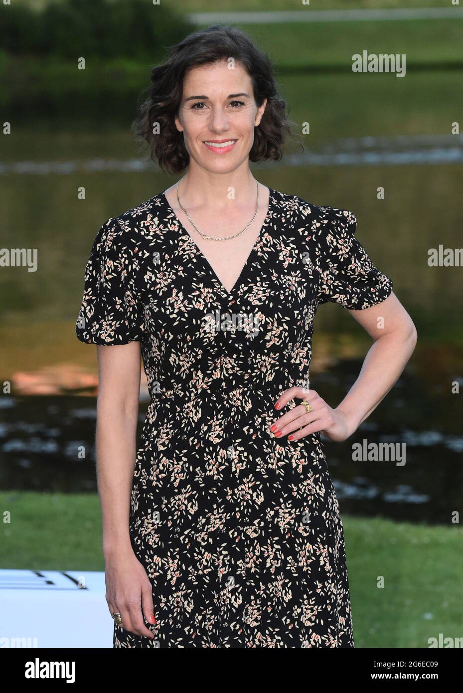 Munich, Germany. 05th July, 2021. The actress Anne Schäfer comes to the ...