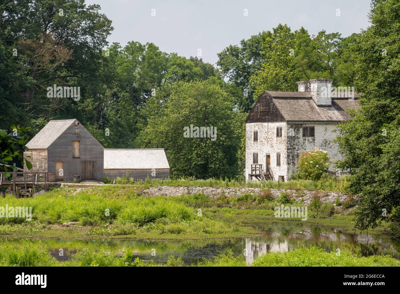 Sleepy Hollow, NY - USA - July 5, 2021: a horizontal view of ...