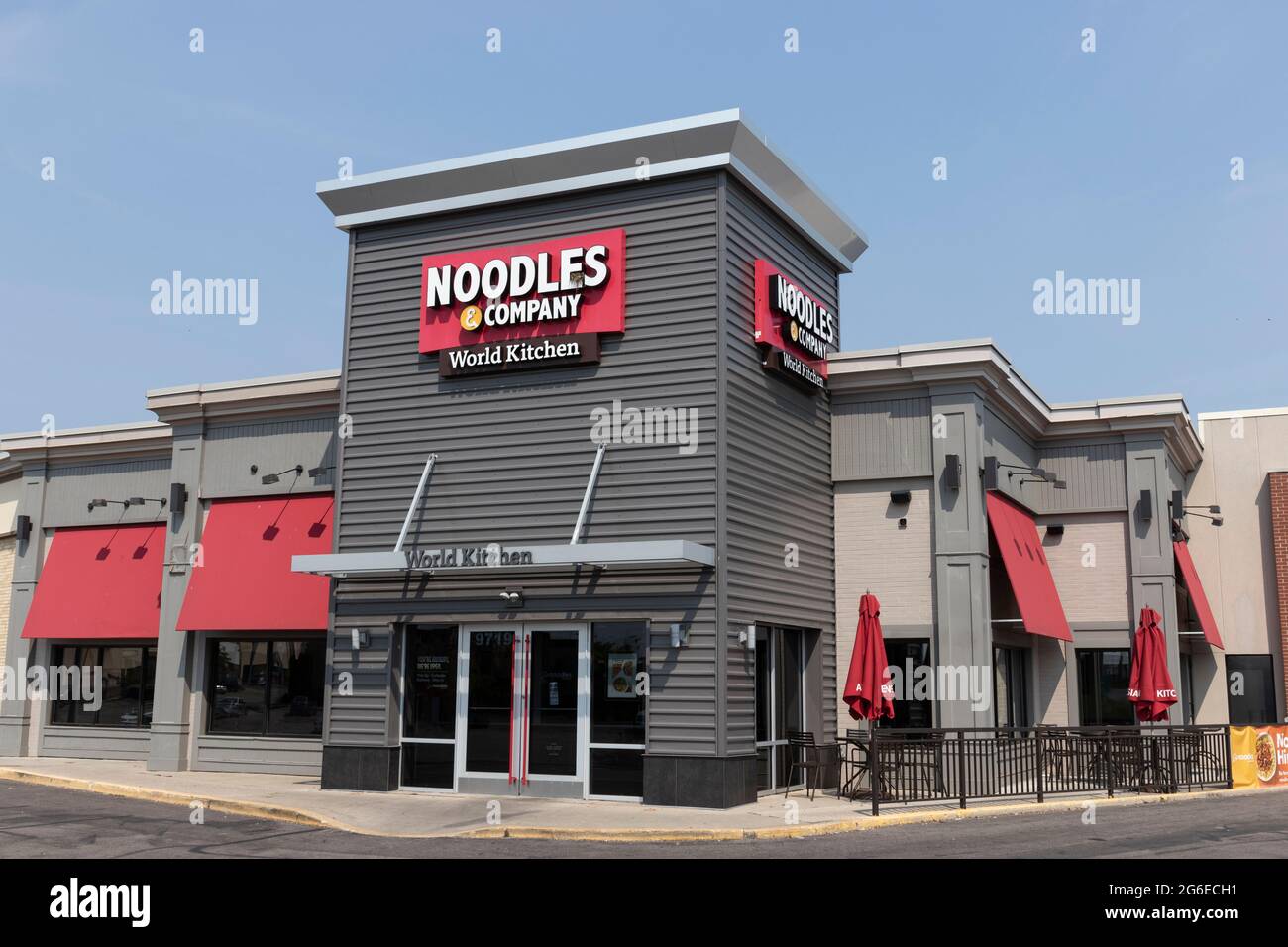 Cincinnati - Circa July 2021: Noodles & Company fast casual restaurant ...