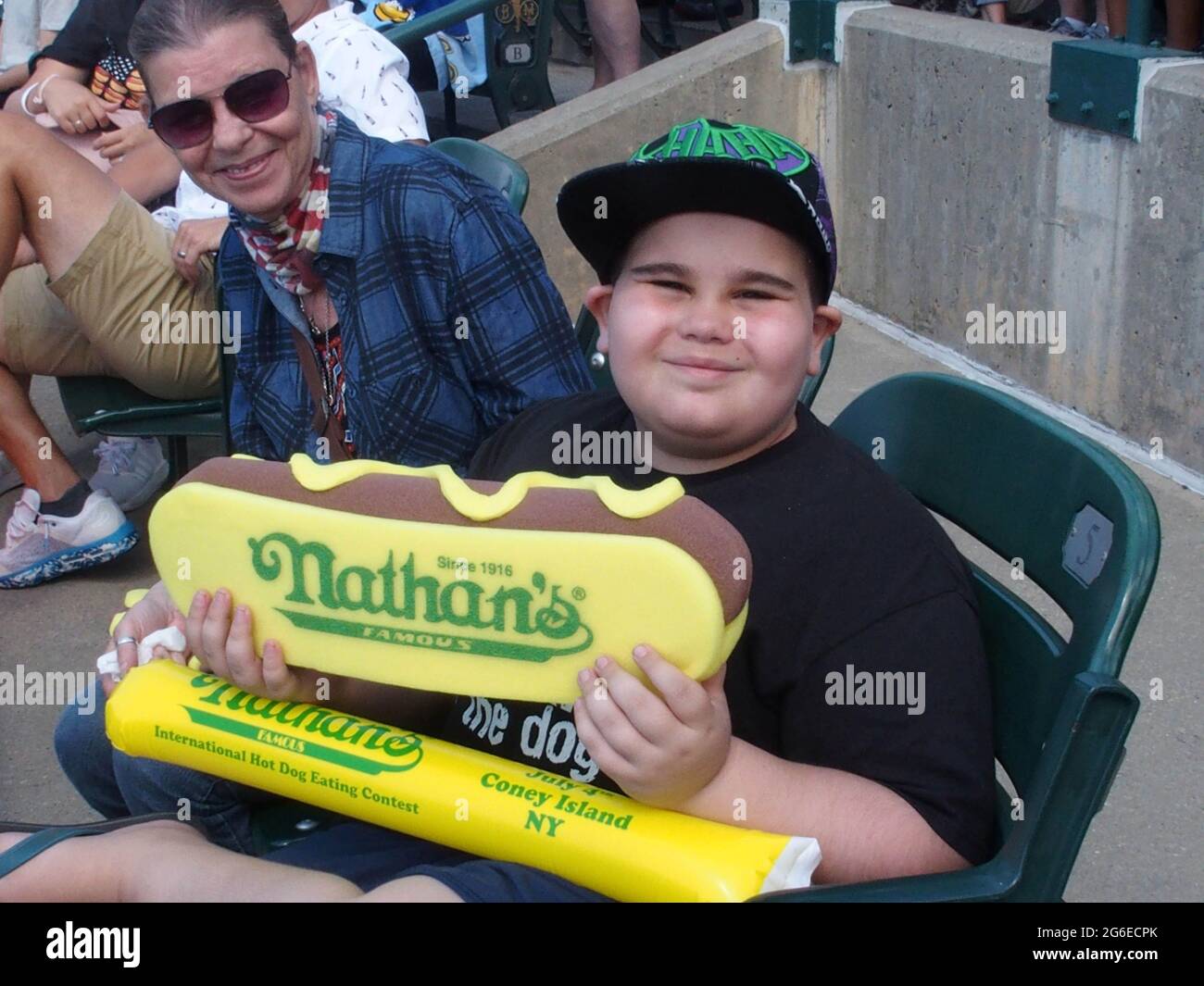 New York, New York, USA. 4th July, 2021. NATHAN'S FAMOUS FOURTH OF JULY ...