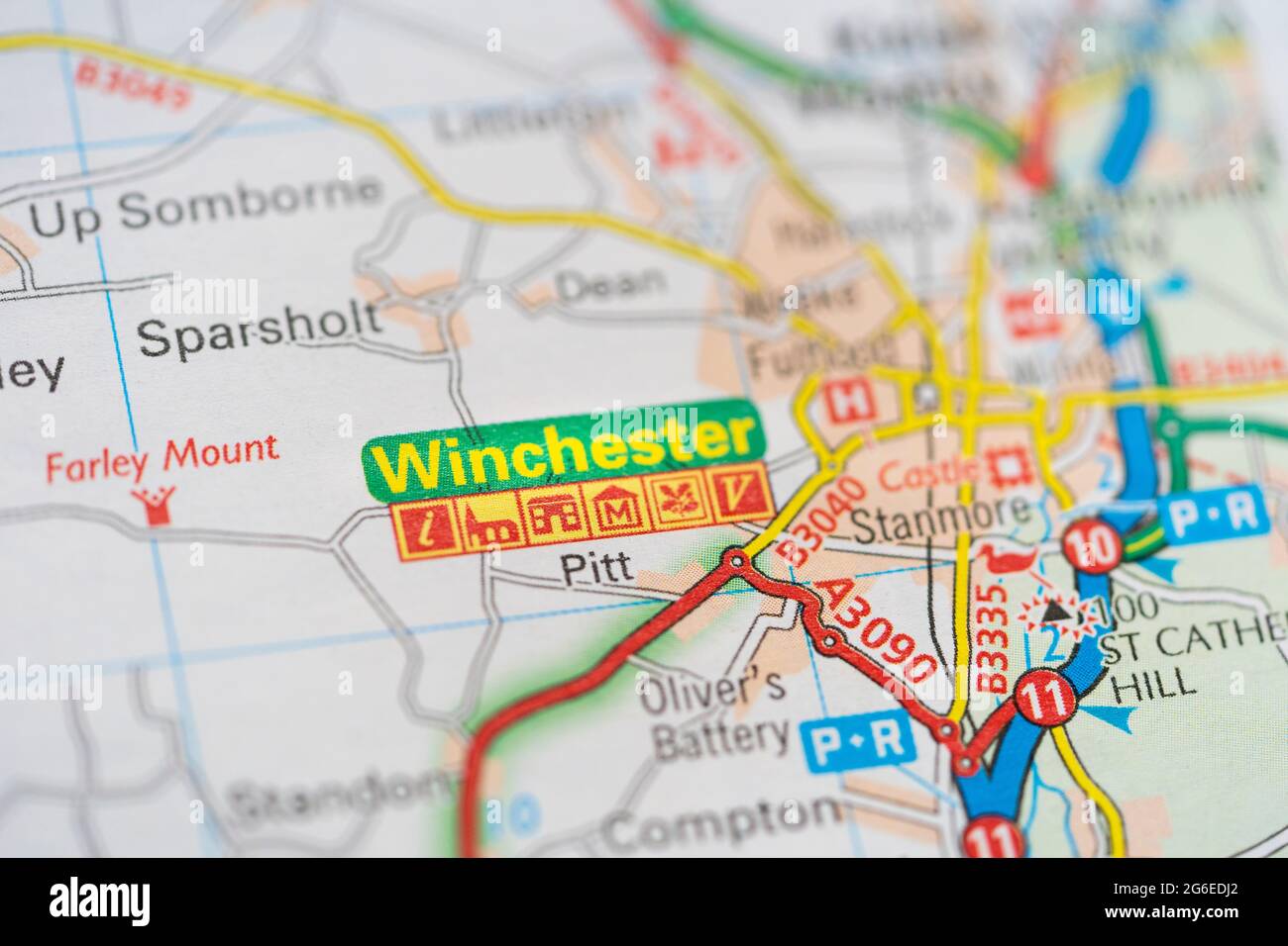 Winchester Uk Road High Resolution Stock Photography and Images - Alamy