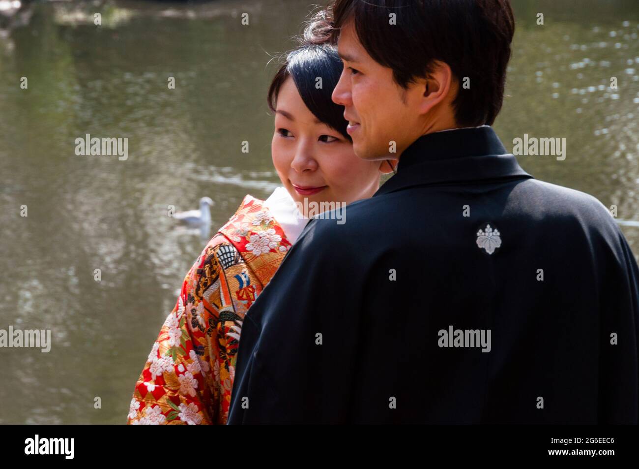 Japanese engagement photos hi-res stock photography and images - Alamy