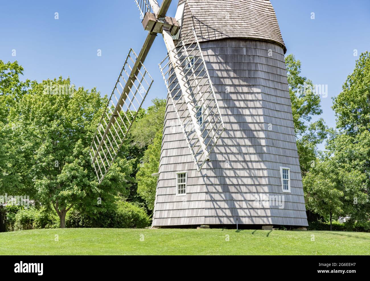 Detail image of the Hook Windmill, East Hampton, NY Stock Photo - Alamy