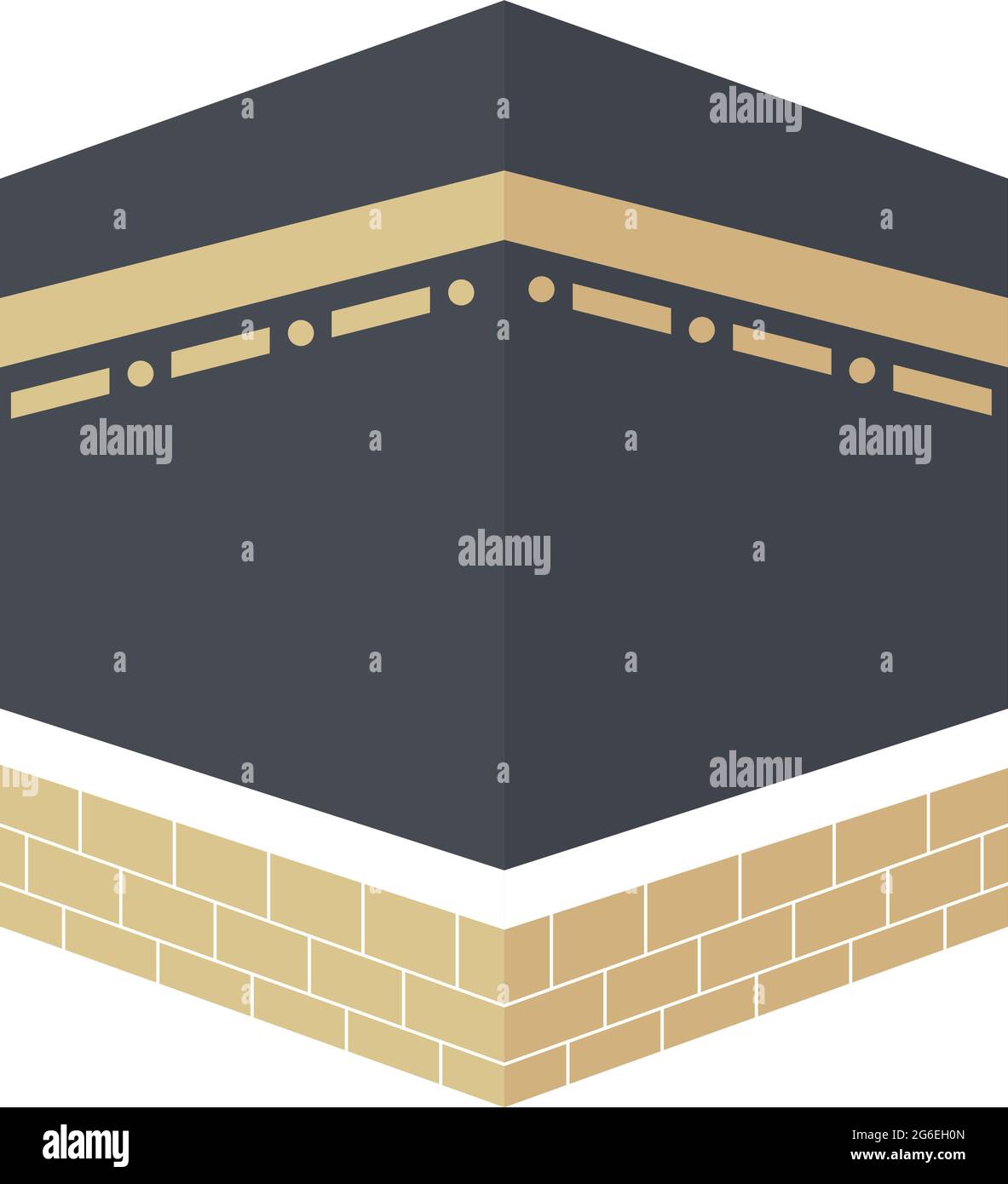 mecca temple muslim Stock Vector Image & Art - Alamy