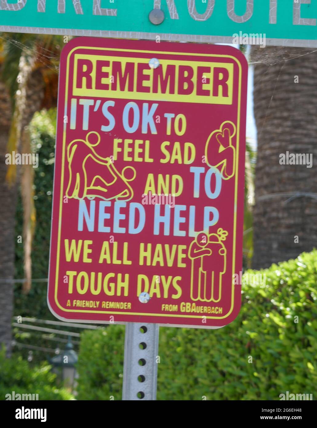 Its ok to feel sad hi-res stock photography and images - Alamy