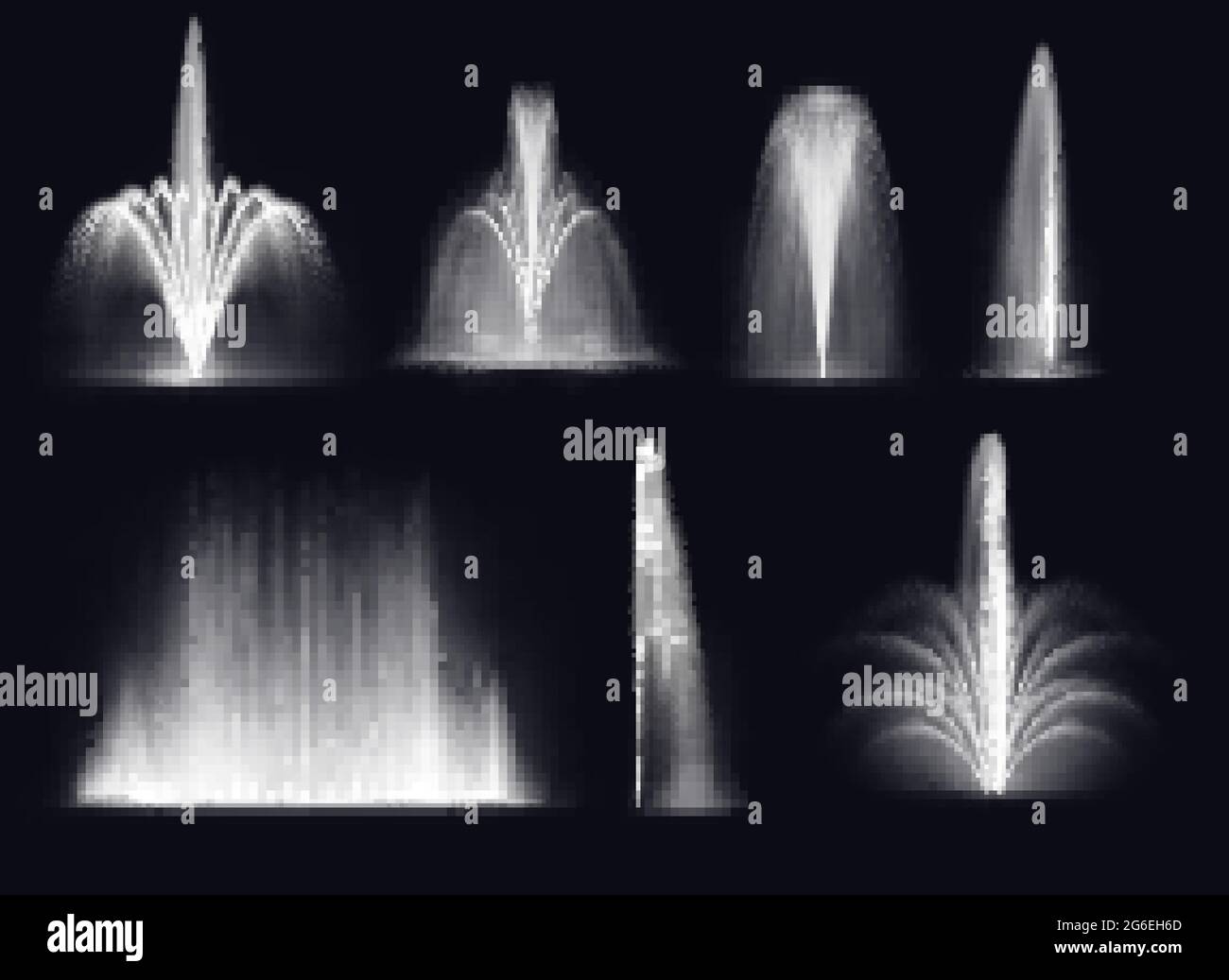 Geyser geysers Stock Vector Images - Alamy