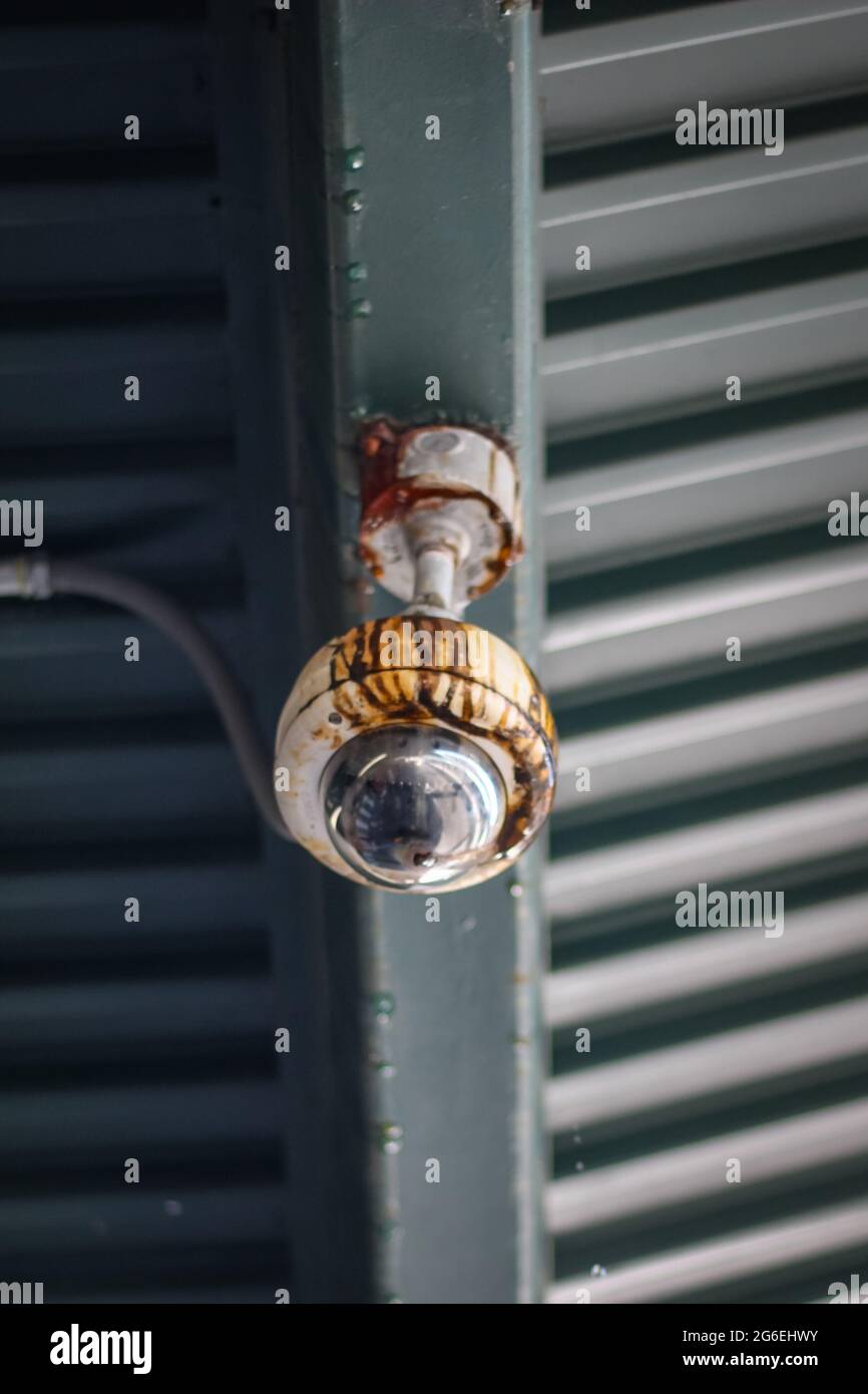 Hanging public camera Stock Photo - Alamy