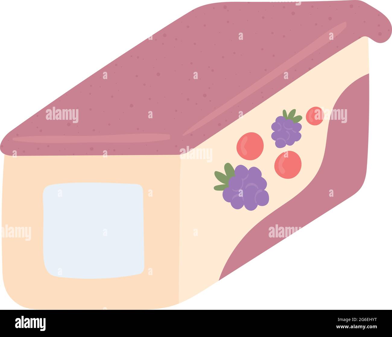 fruit container food Stock Vector Image & Art - Alamy
