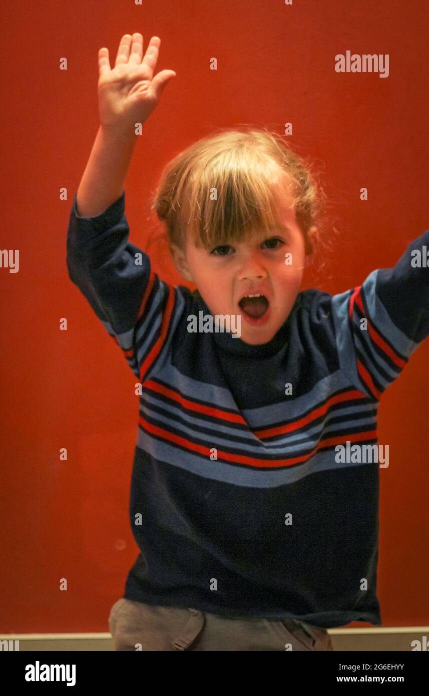 Pre school children white background hi-res stock photography and ...