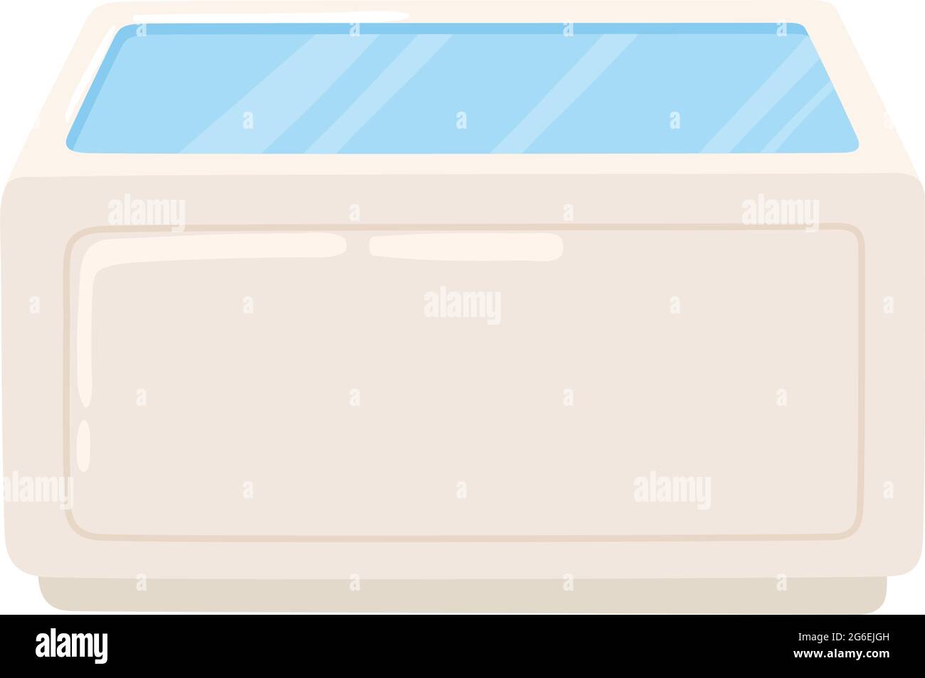 refrigeration showcase supermarket Stock Vector Image & Art - Alamy