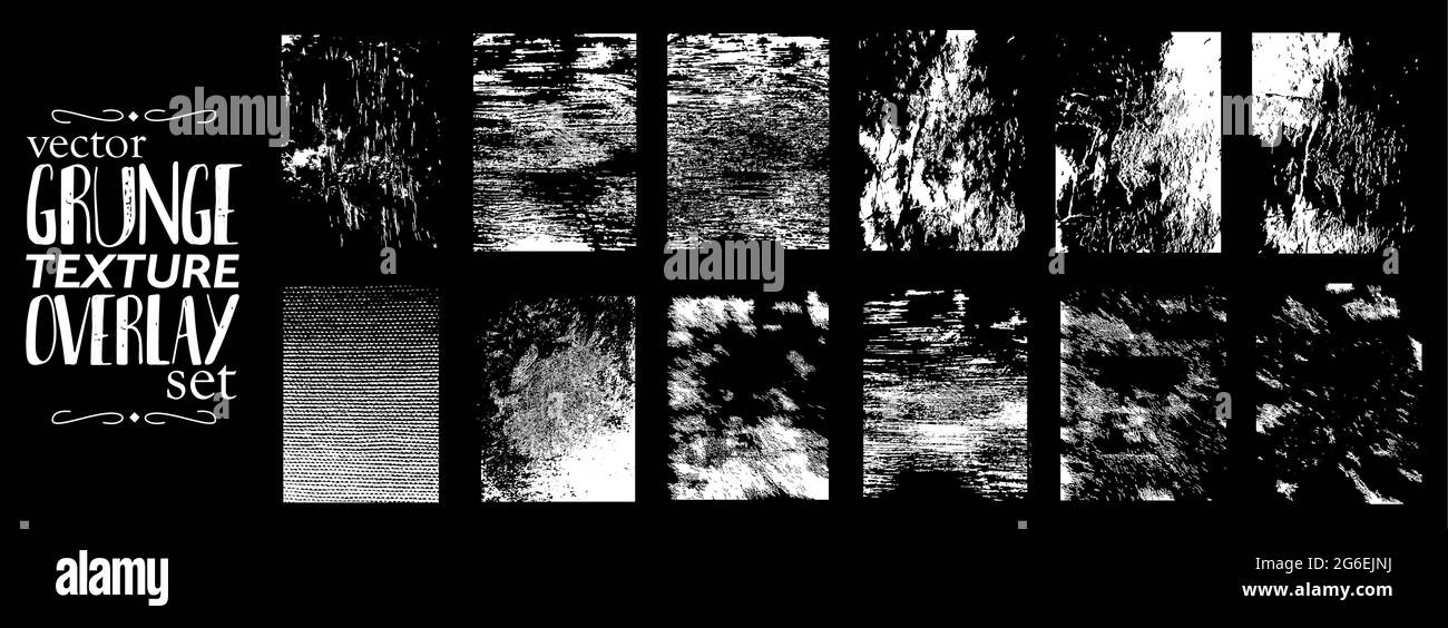 Grunge overlay dust scratches Stock Vector Images - Alamy