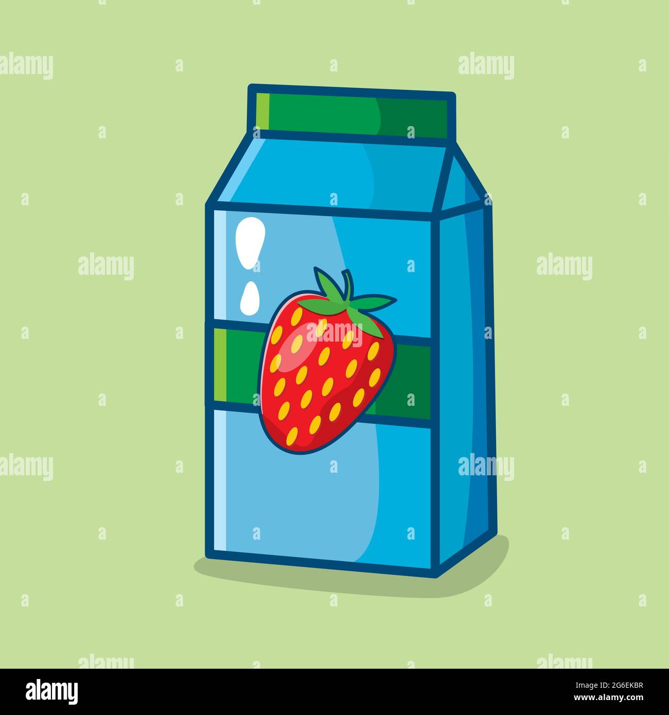 Strawberry flavour milkshake hi-res stock photography and images - Alamy