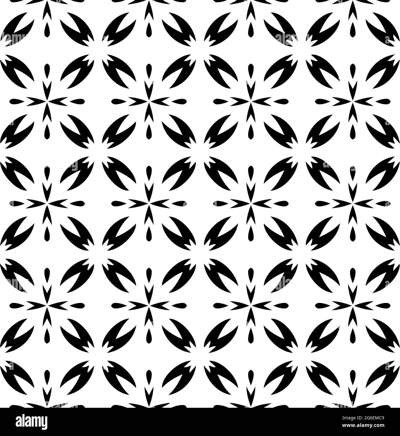 Seamless vector pattern in geometric ornamental style Stock Vector ...