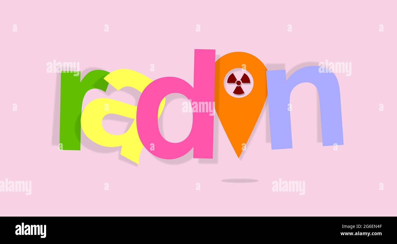 RADON, a contaminant that affects indoor air quality worldwide. Toxic ...