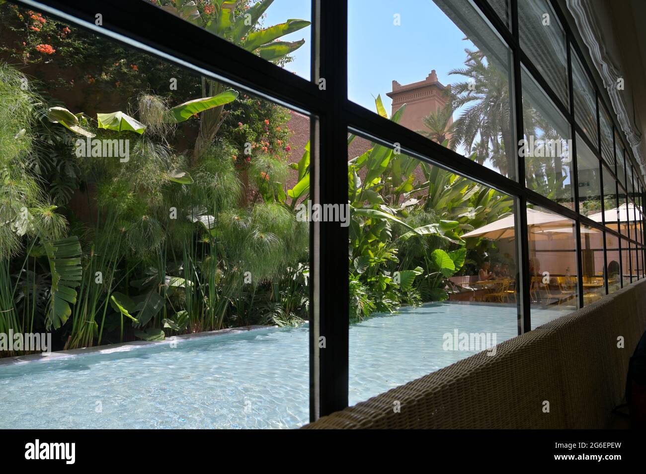 The YSL Museum and Majorelle Garden in Marrakesh, Morocco MA Stock ...