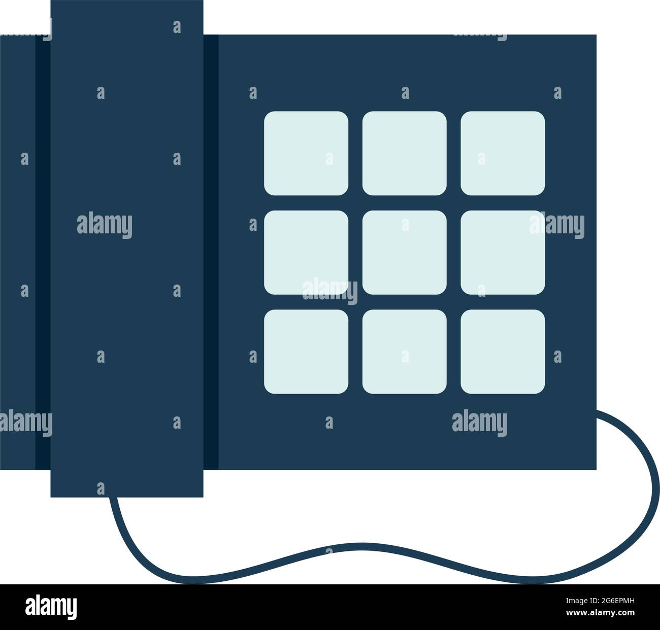 black telephone design Stock Vector Image & Art - Alamy