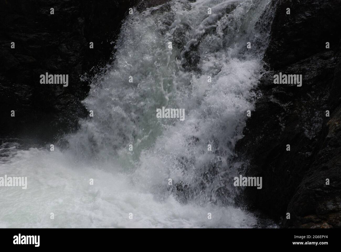 Waterfalls in the Cascade Mountains Stock Photo - Alamy