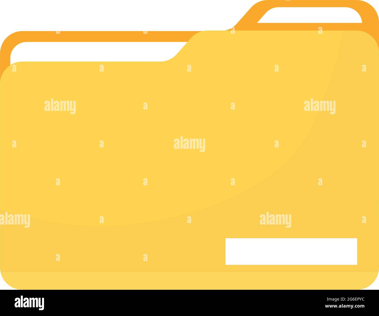 yellow folder design Stock Vector Image & Art - Alamy