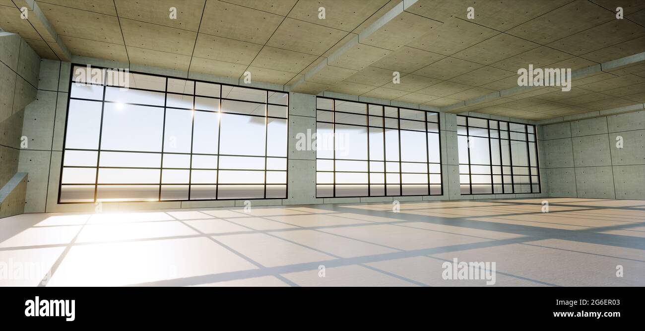 Colorful abstract background: geometric building of cement. (Car ...