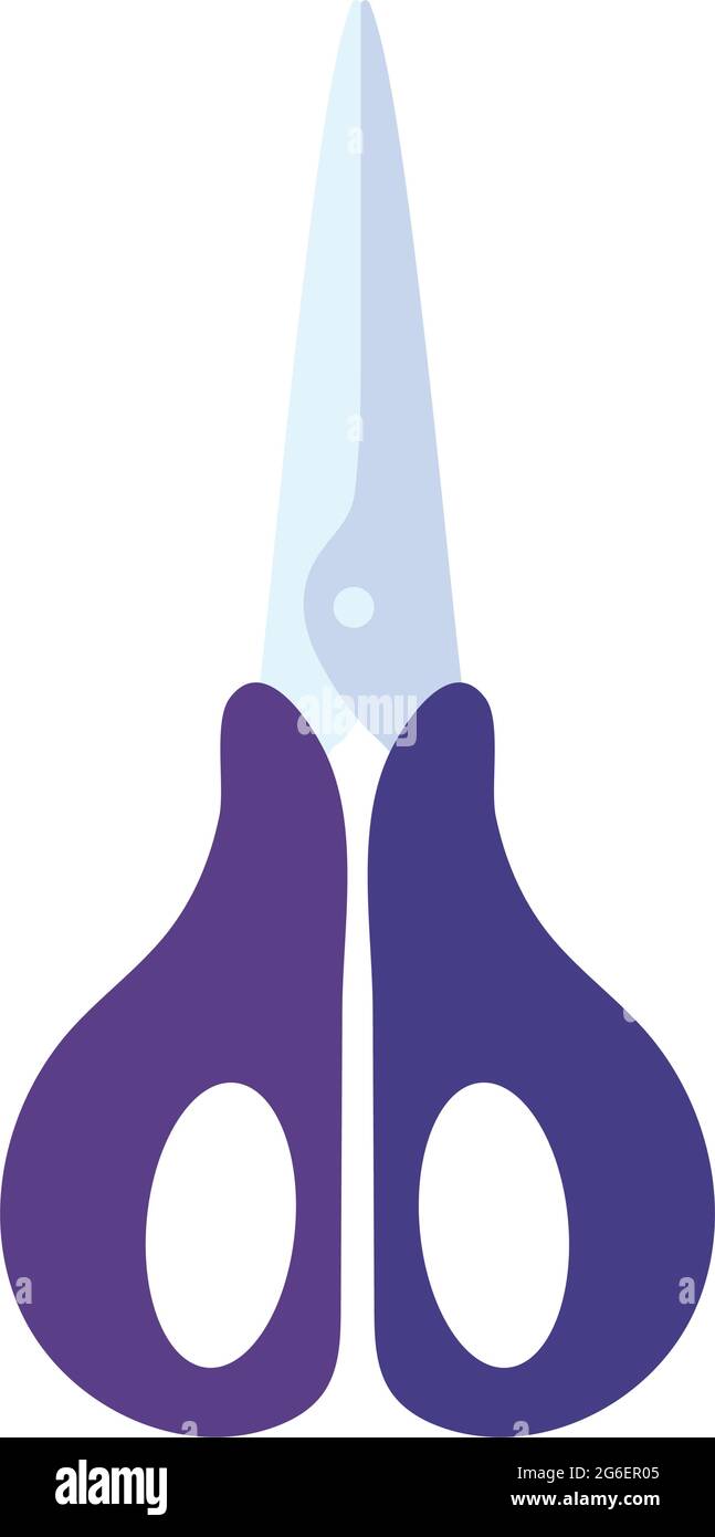 purple scissor design Stock Vector Image & Art - Alamy