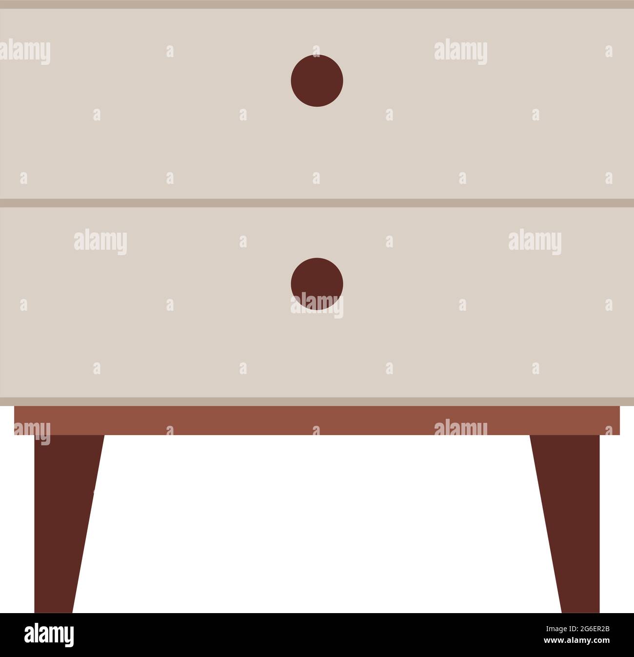 white drawers representation Stock Vector Image & Art - Alamy