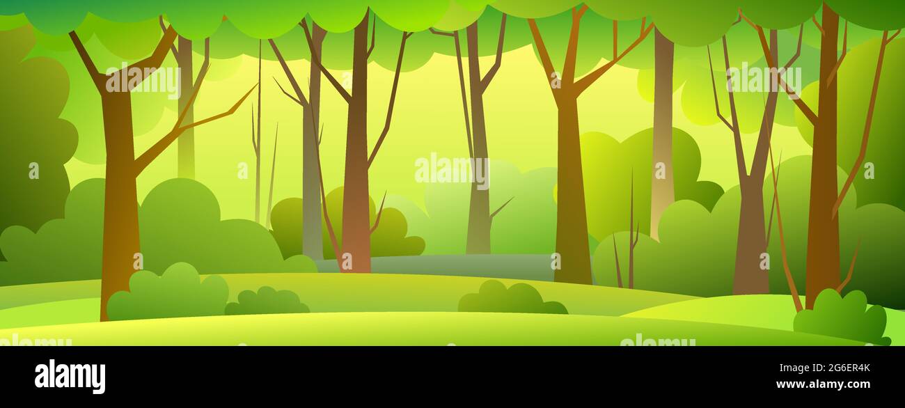 Tangled trees in background Stock Vector Images - Alamy