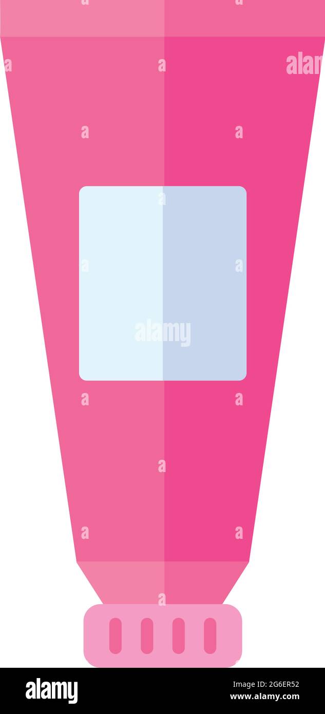 pink paint tube Stock Vector Image & Art - Alamy