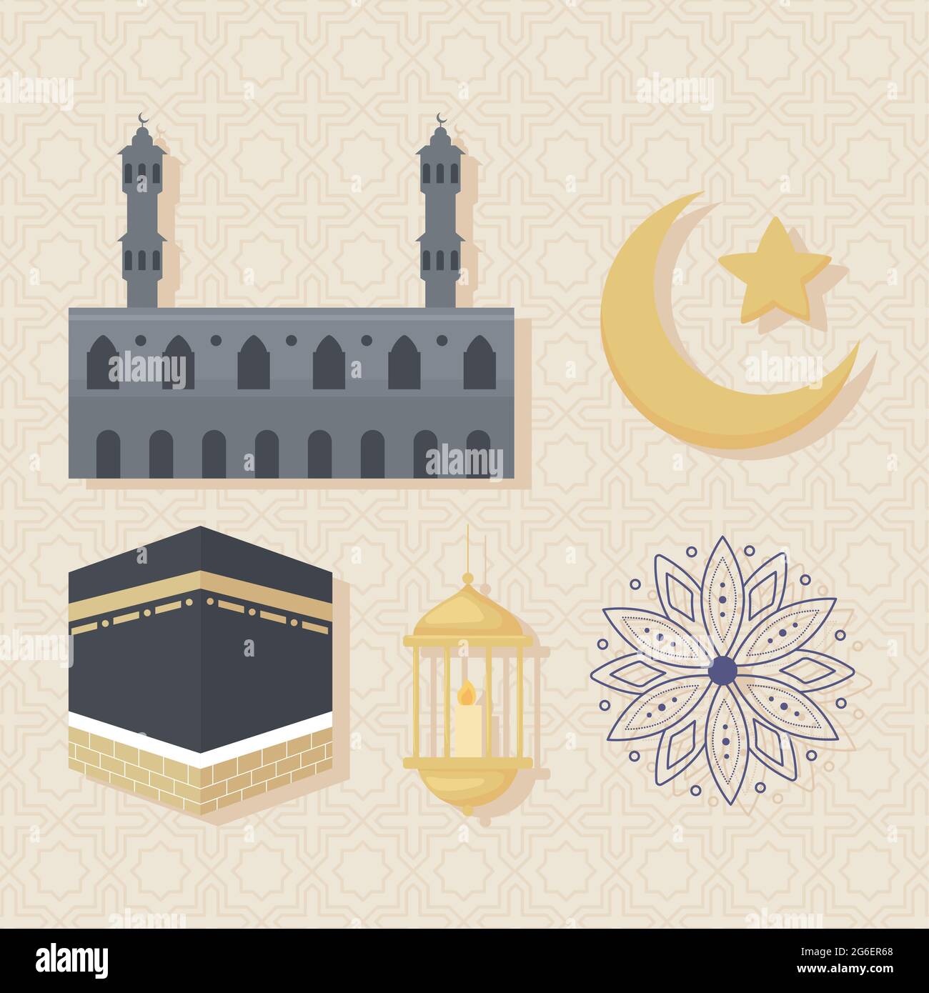 islamic traditional set Stock Vector Image & Art - Alamy