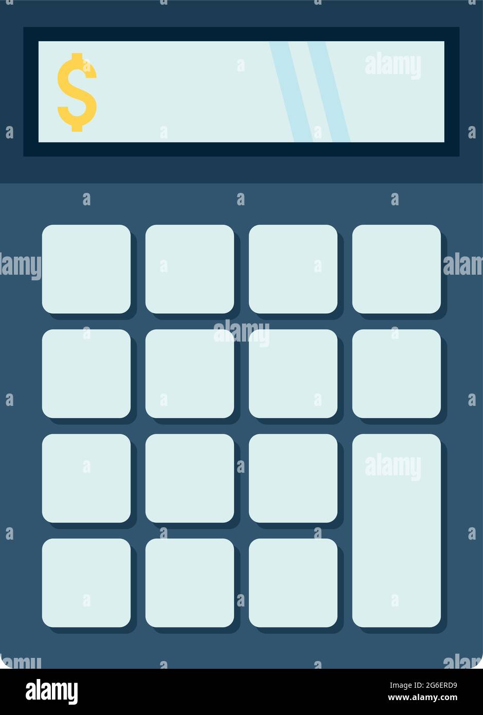 gray calculator design Stock Vector Image & Art - Alamy