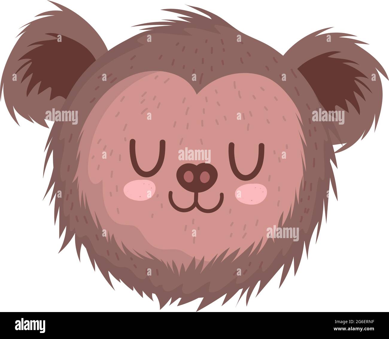bear face cartoon Stock Vector Image & Art - Alamy