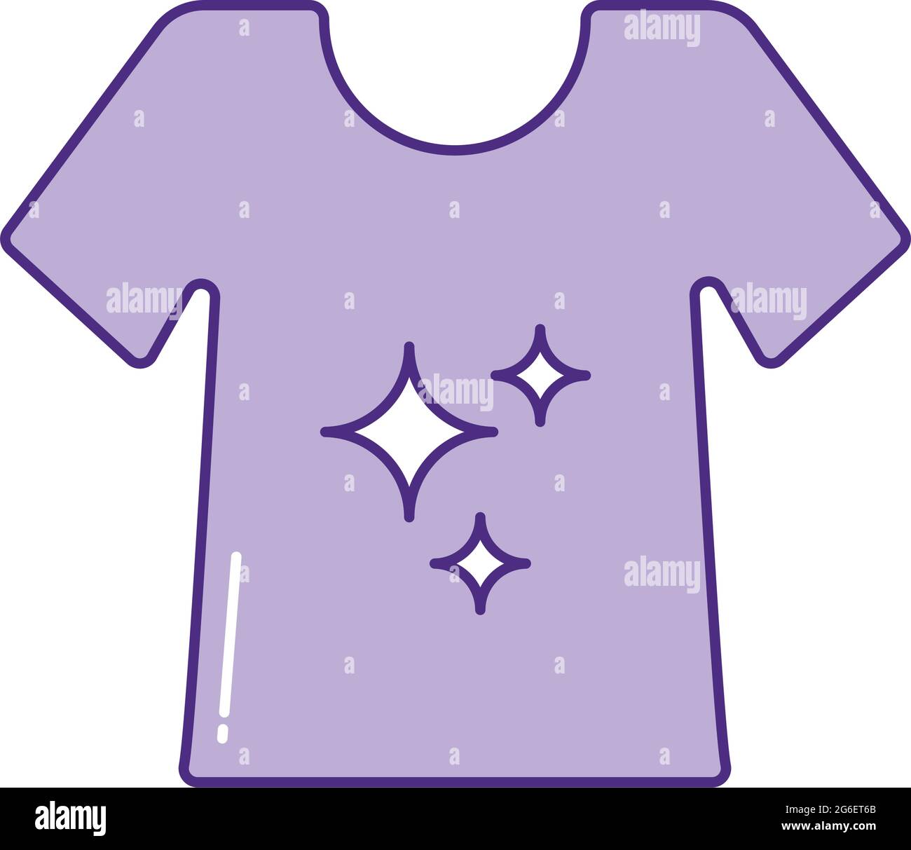 shining purple shirt Stock Vector Image & Art - Alamy
