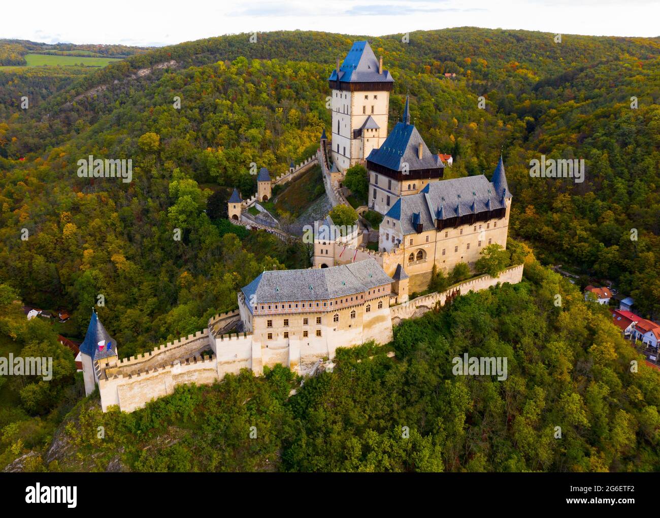 Classic karlstejn castle hi-res stock photography and images - Alamy