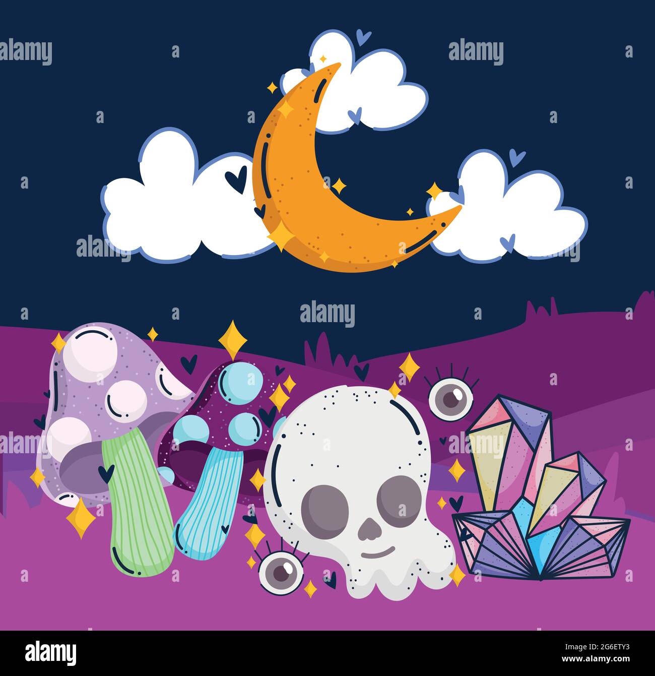 Skull ring Stock Vector Images - Alamy