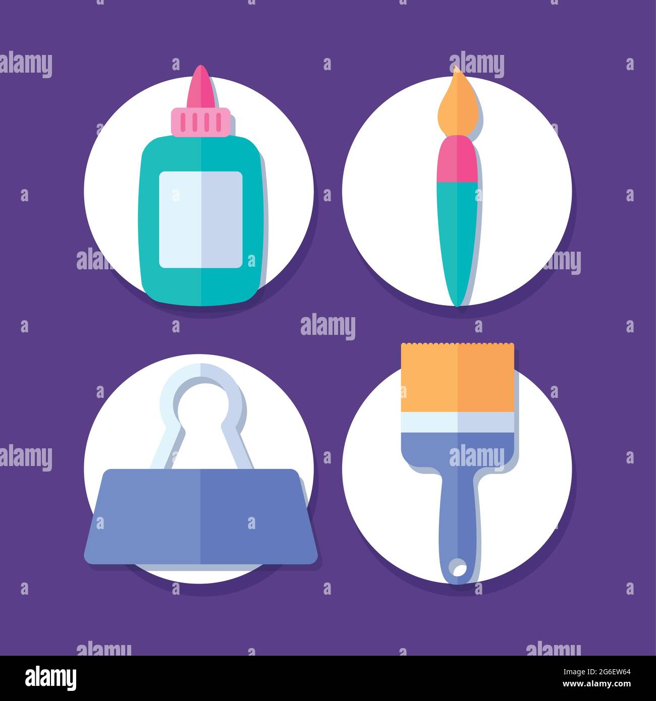 four craft items Stock Vector Image & Art - Alamy