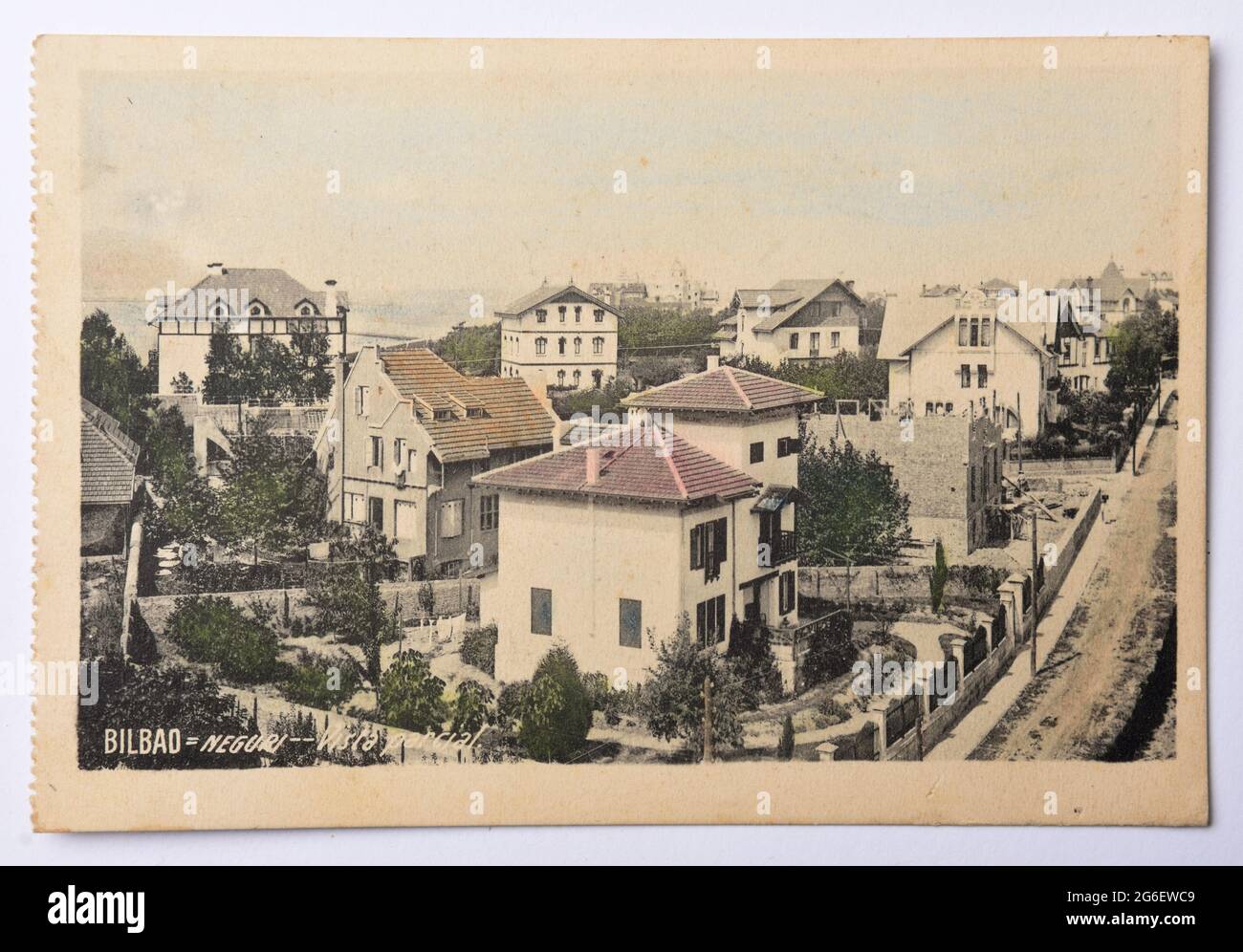 Village black and white postal card hi-res stock photography and images ...