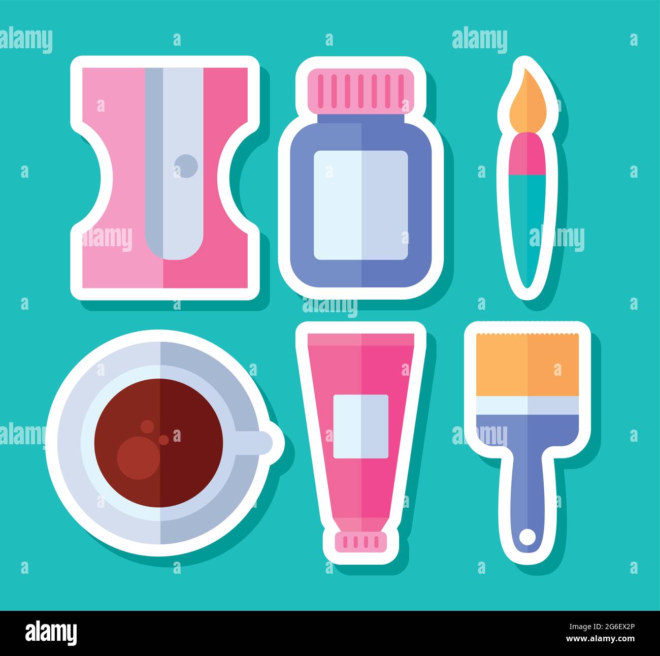 Six tube Stock Vector Images - Alamy