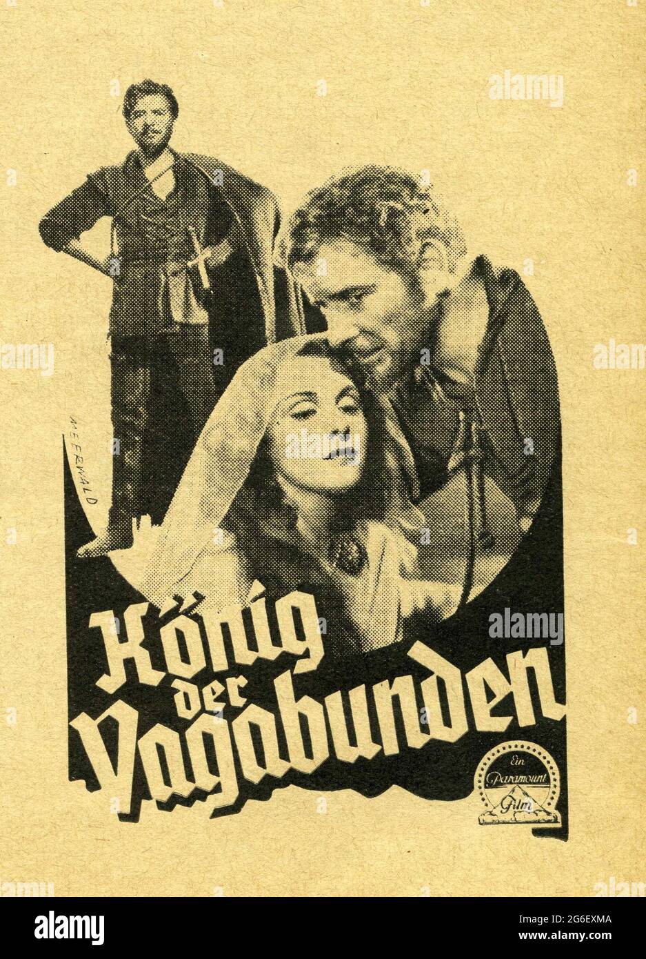 RONALD COLMAN as Francoise Villon and FRANCES DEE in IF I WERE KING aka ...