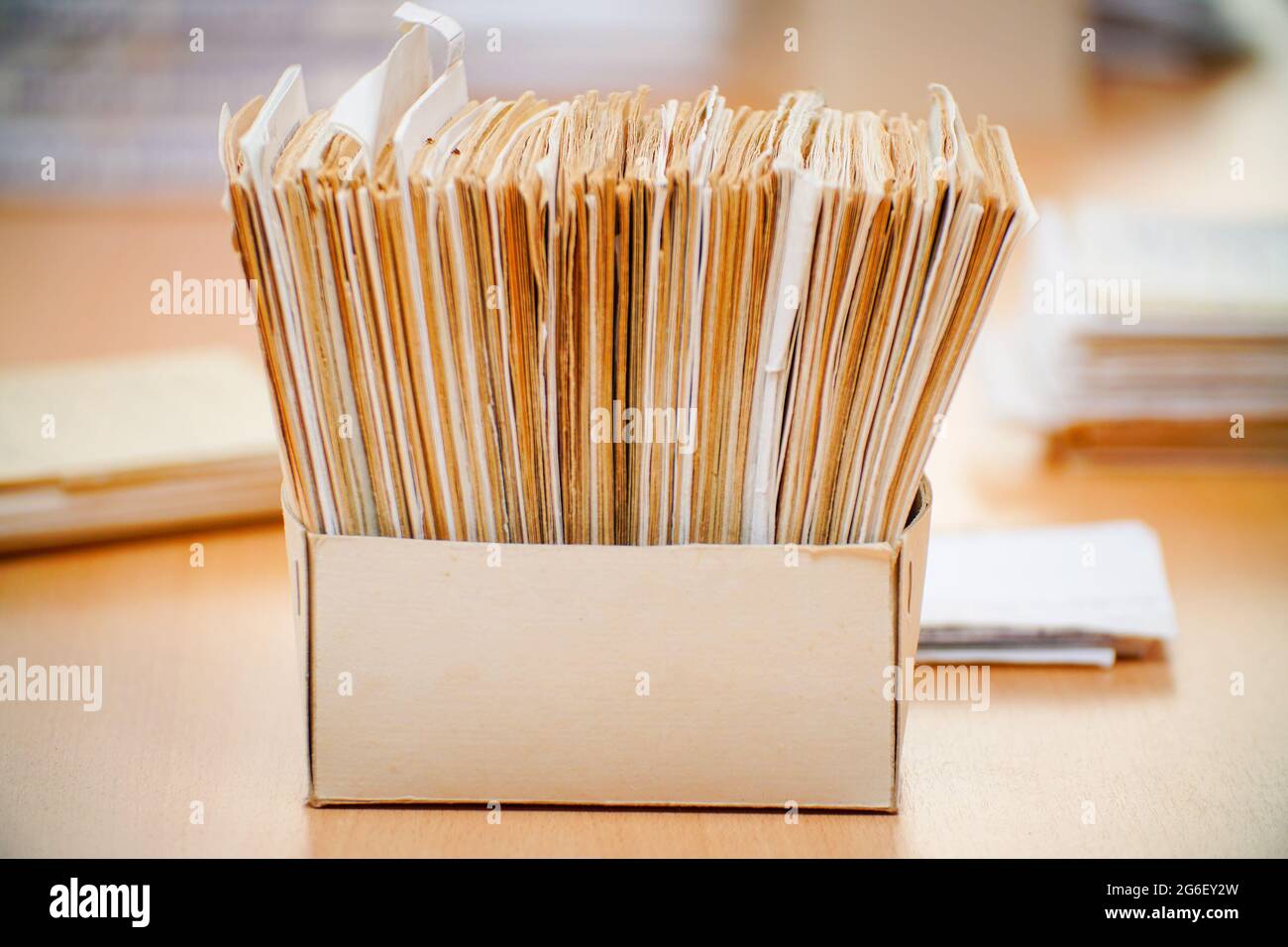 Archival library card hi-res stock photography and images - Alamy