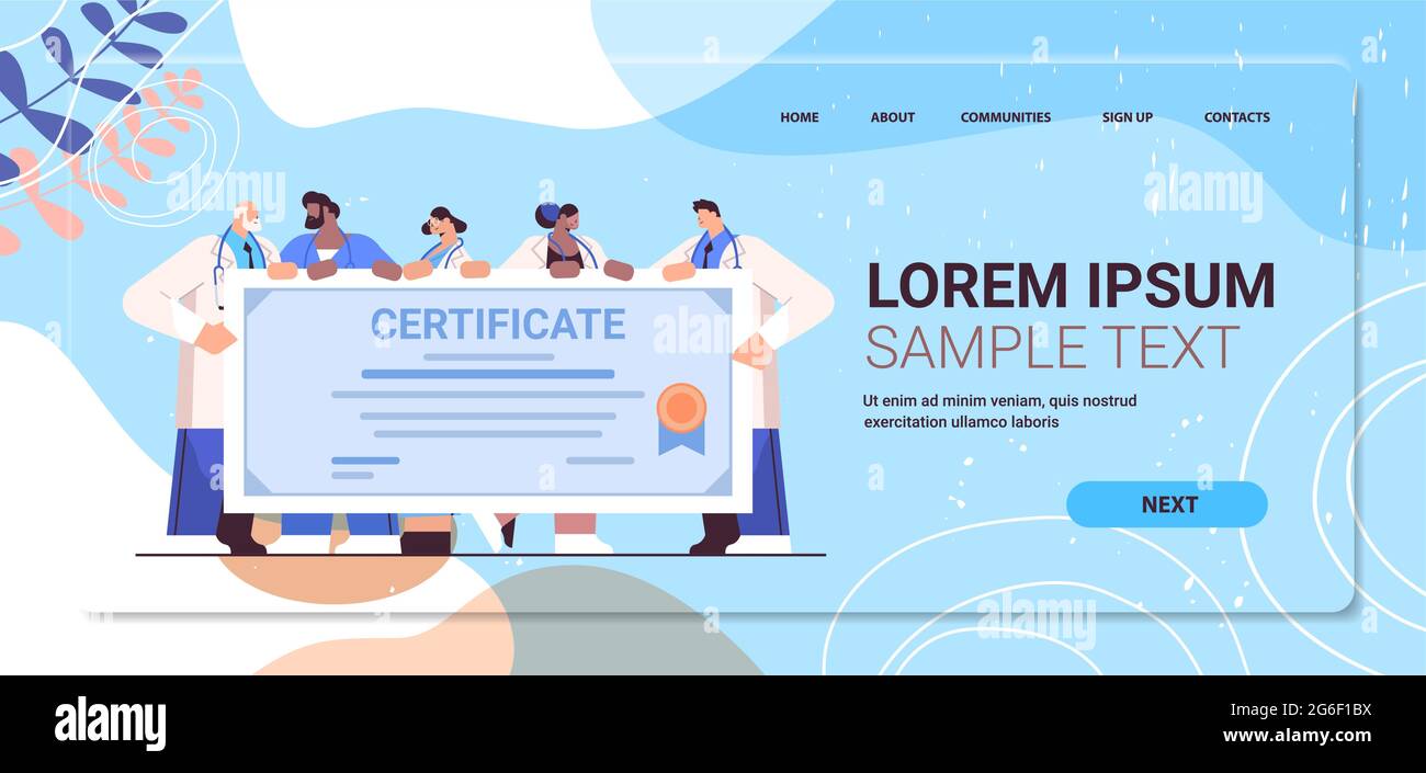 graduated doctors holding certificate happy graduates celebrating ...