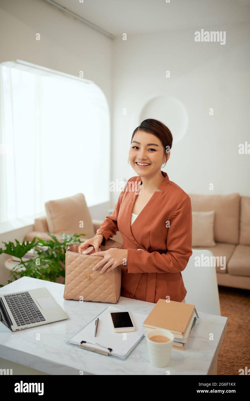 Putting things in hi-res stock photography and images - Alamy