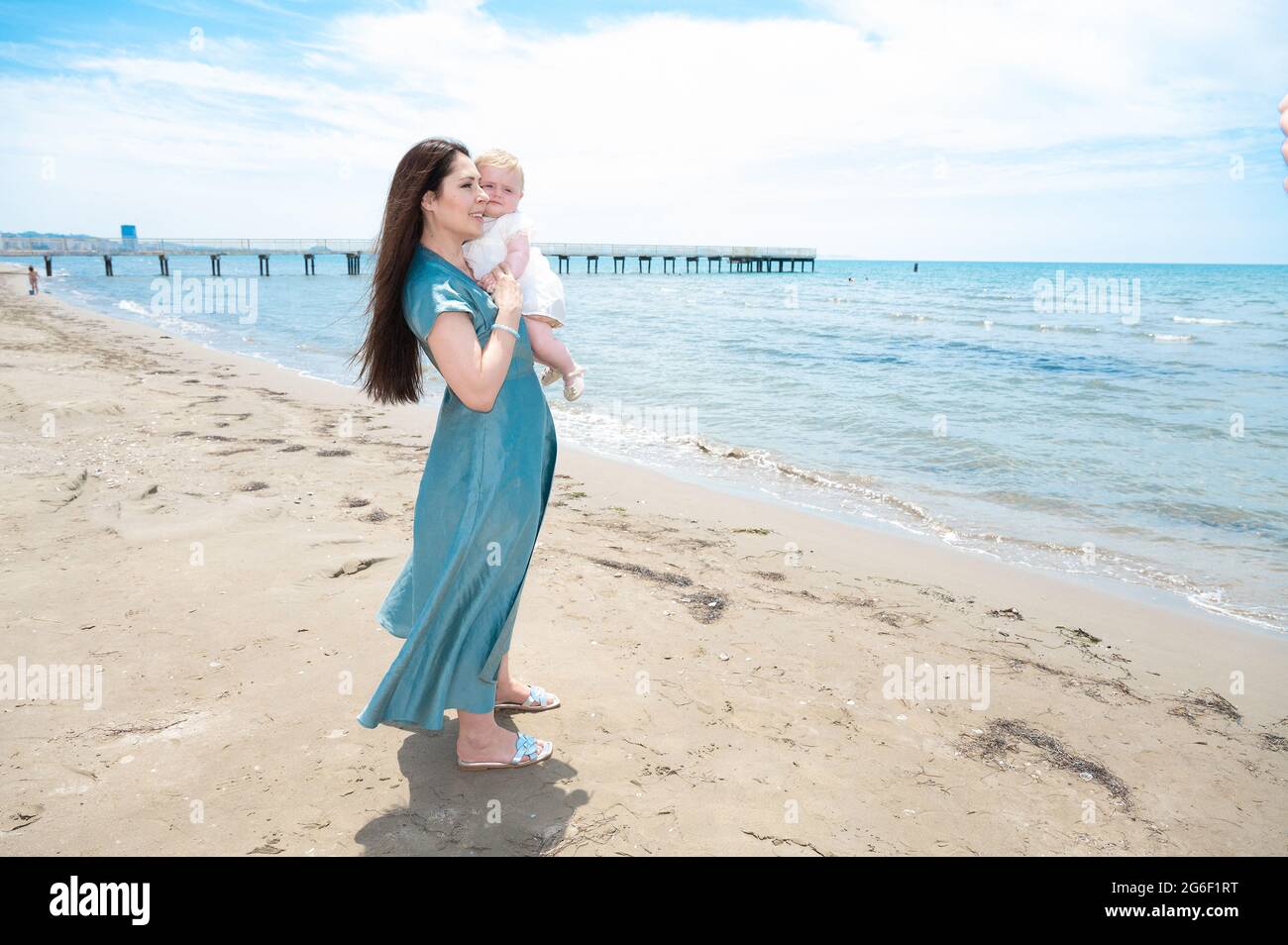 Exclusive - Princess Elia of Albanians with her daughter Princess ...