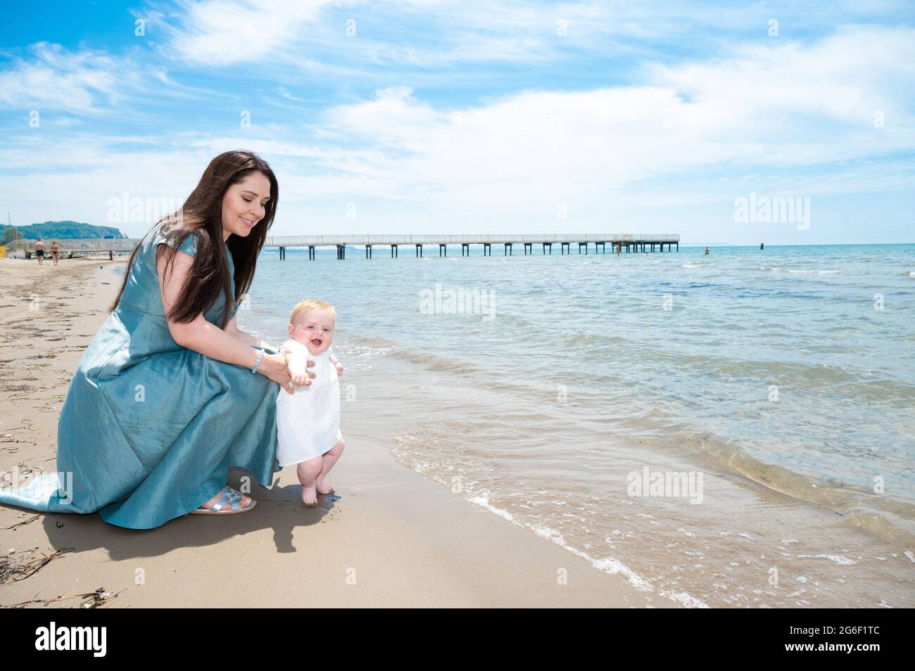 Exclusive - Princess Elia of Albanians with her daughter Princess ...