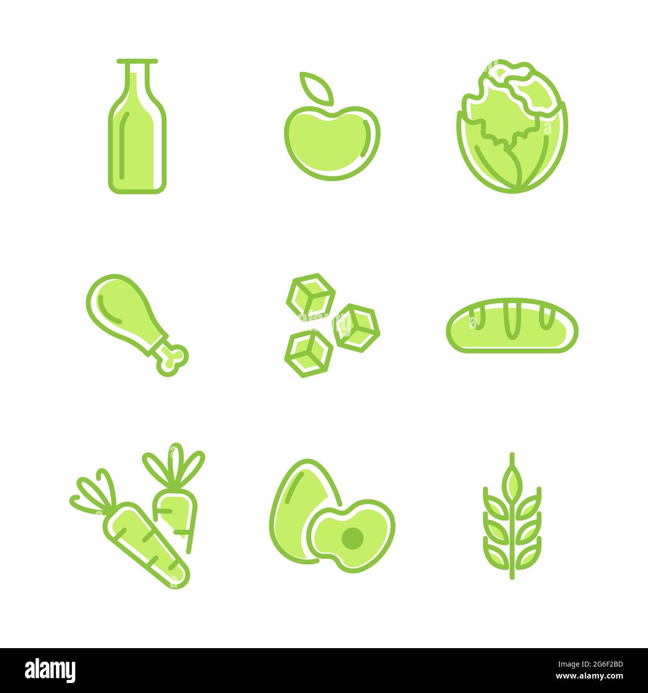 Vegan element Vector icon design illustration Template Stock Vector ...