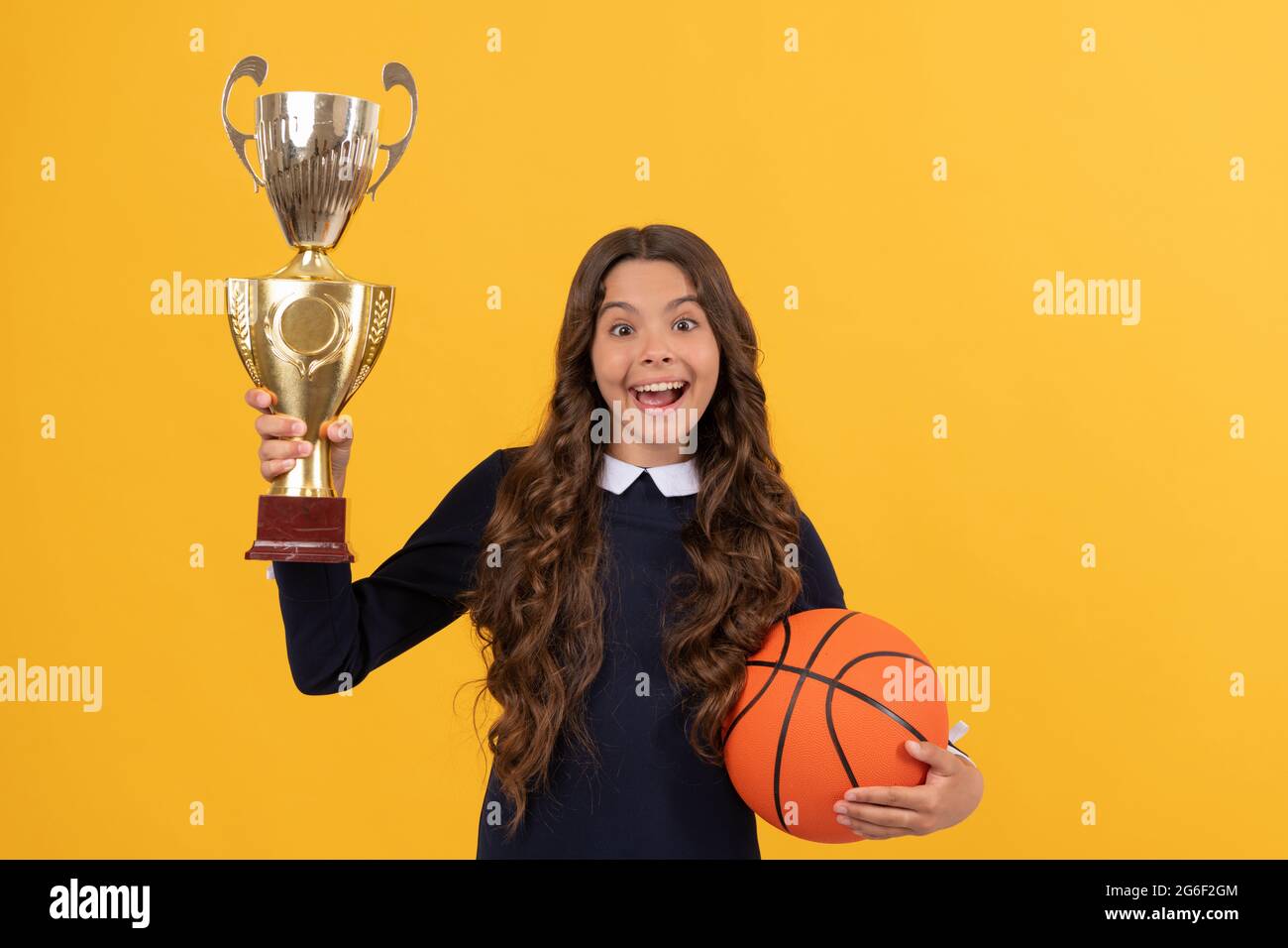 sport success. kid won the prize. back to school. Celebrating success ...