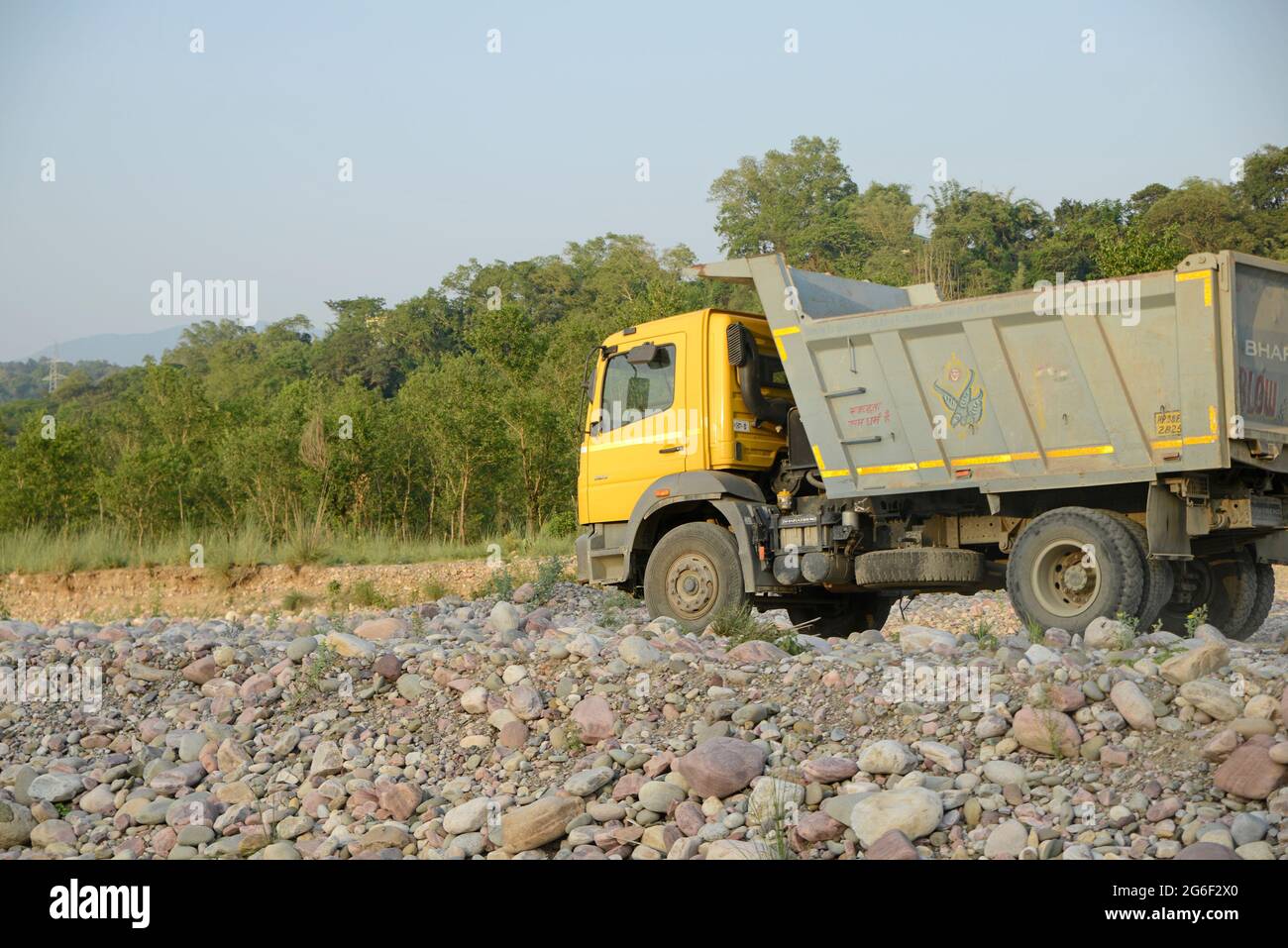 Indian container truck india hi-res stock photography and images - Alamy