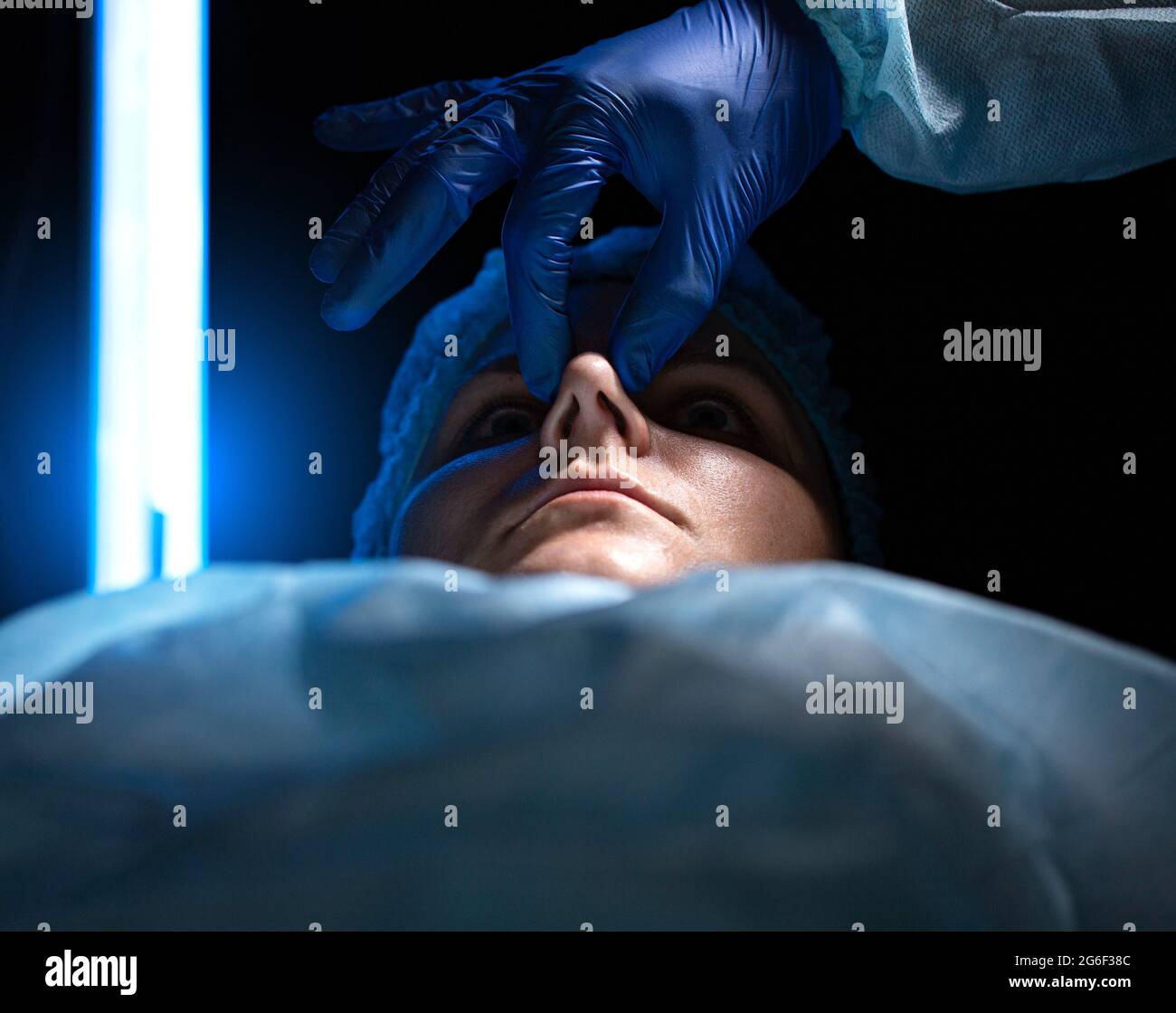 correction of the nasal septum, defects in the shape of the nose in the ...