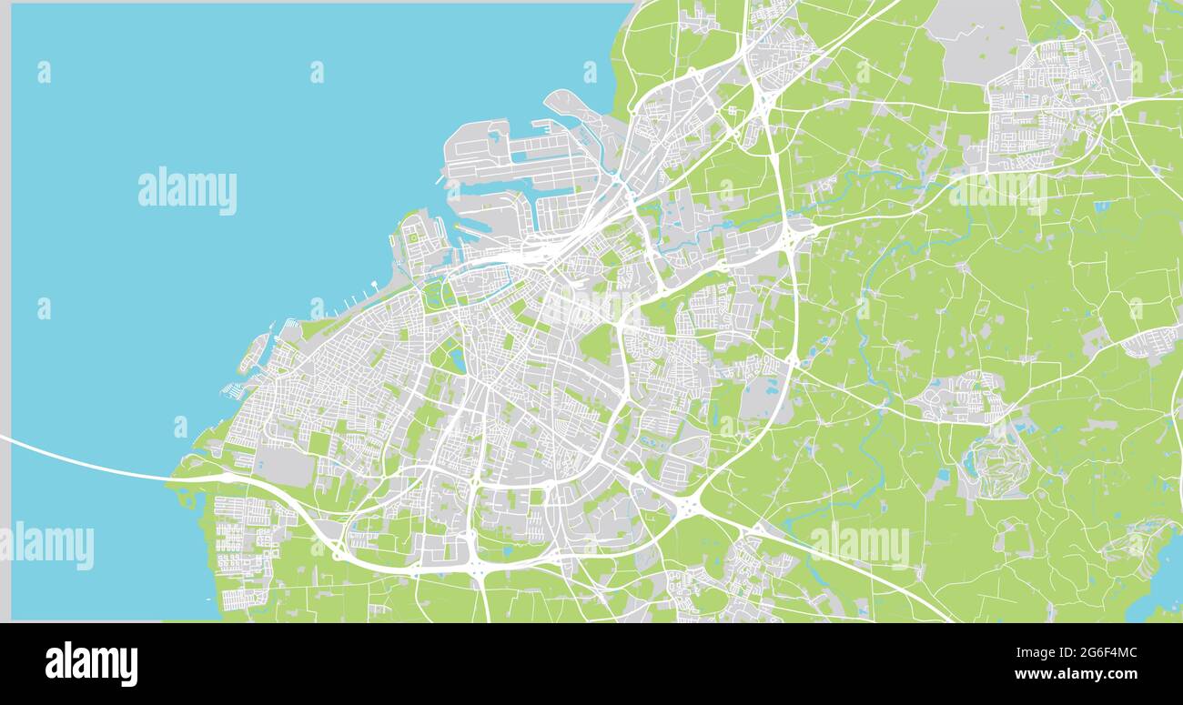 Map of malmo Stock Vector Images - Alamy