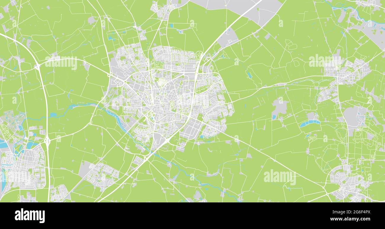 Urban vector city map of Lund, Sweden, Europe Stock Vector Image & Art ...