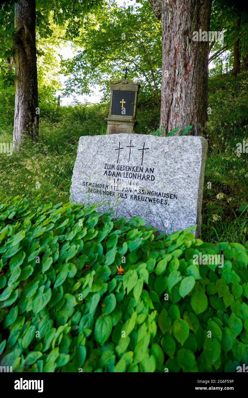 Christian Cross Sign in Forest to Pray Stock Photo - Alamy